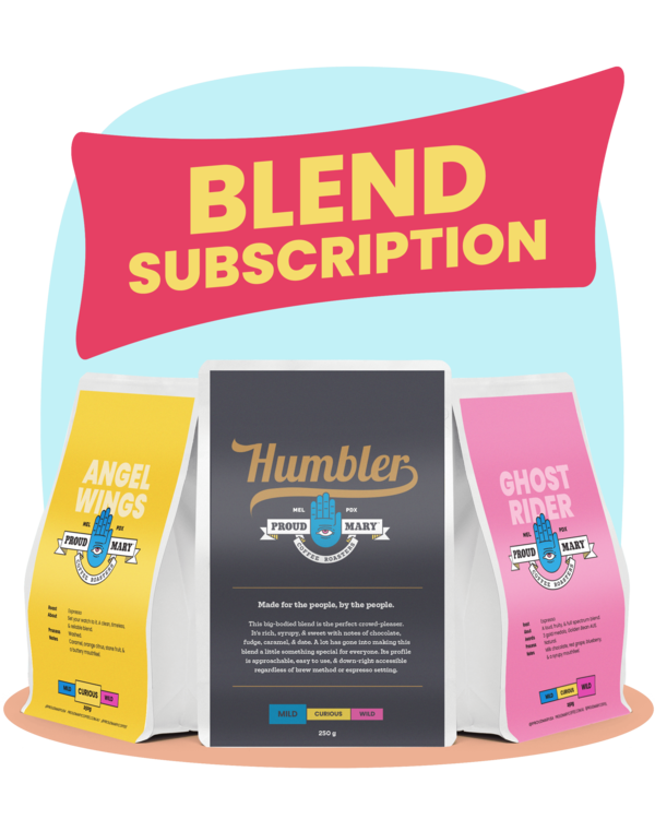 12 Month | Blend | Gift Subscription – Proud Mary Coffee USA